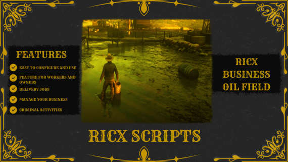 RicX RedM Scripts | Oil Field - RedM Scripts