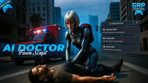 GRP Development · Advanced AI Doctor System [QB/ESX/QBX]