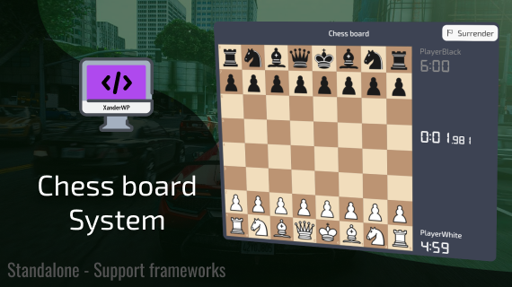 XanderWP FiveM scripts webstore | Chess board System