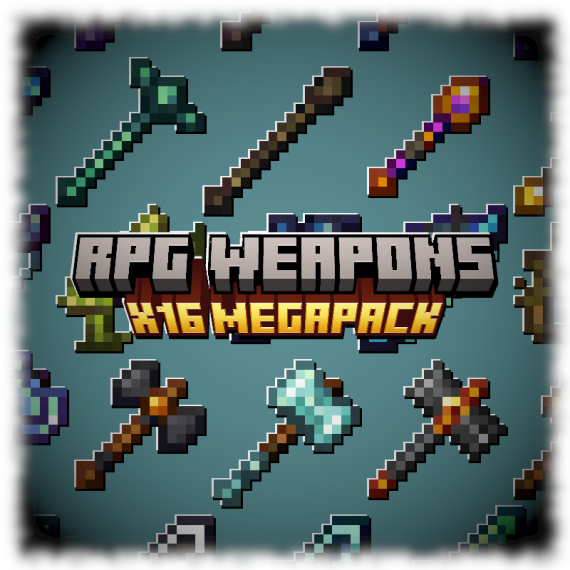 Premium MC Oraxen & ItemsAdder Configurations | RPG Weapons x16 Megapack