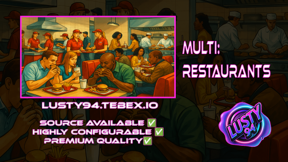 Lusty94 · Multi: Restaurants
