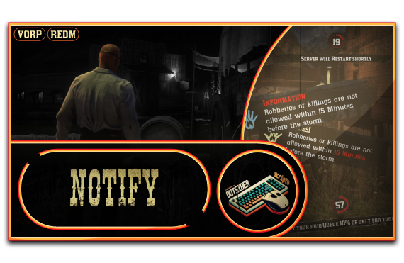 Midnight Code RedM Scripts | outsider_notify