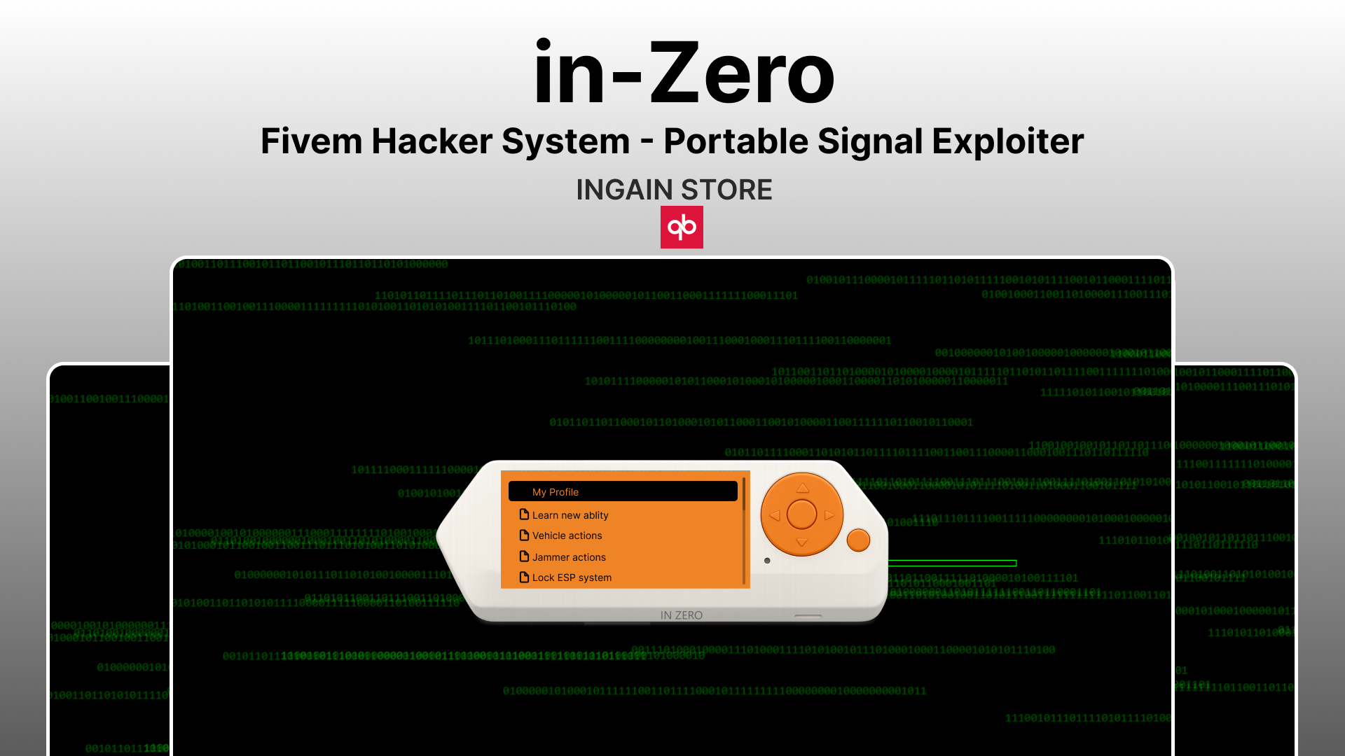 inGain Dev | in- Zero | FiveM Store
