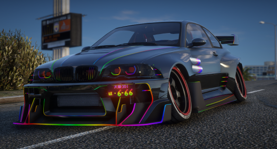 The Old Smoke RP · E46 ANIMATED RGB LIGHTS