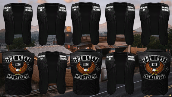 2nd Life Designs · The Lost MC Kuttes 2 [Male and Female]