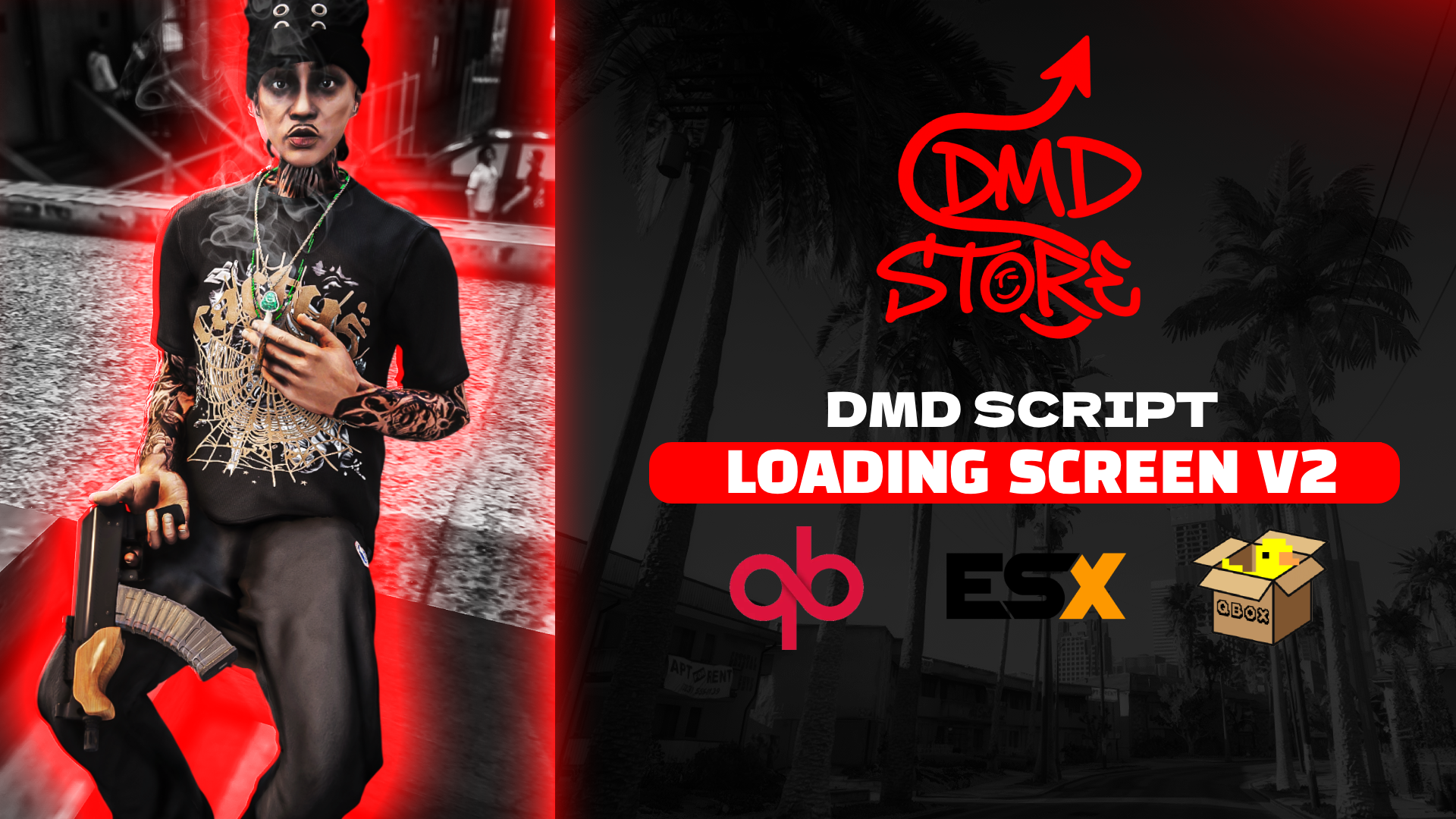 Dmd Store · DMD Store Loading Screen V2 | The Preface | QBCore QBox ESX