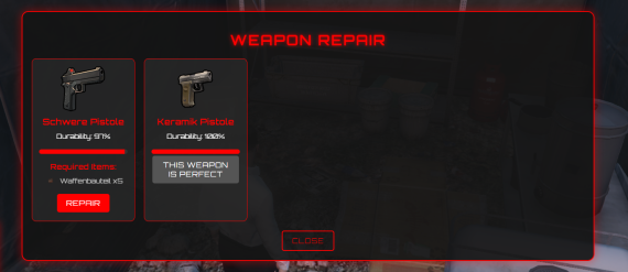 NoFace Scripts | [ESX] Weapon Repair