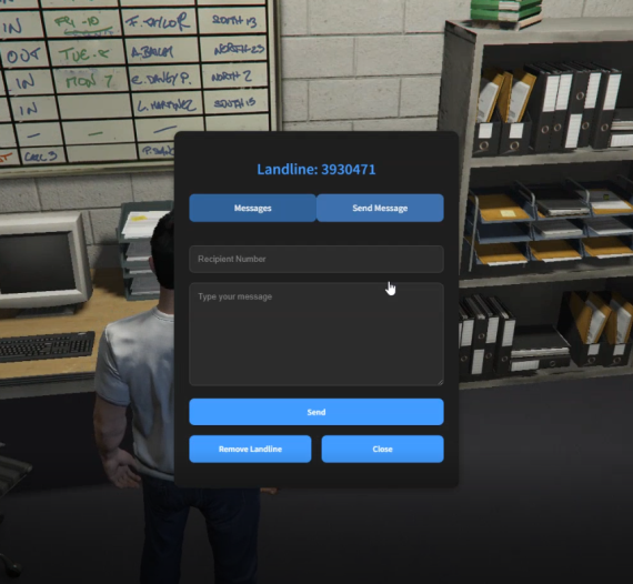 Mirror Scripts | MS Landlines [QBCore] [Unescrow]