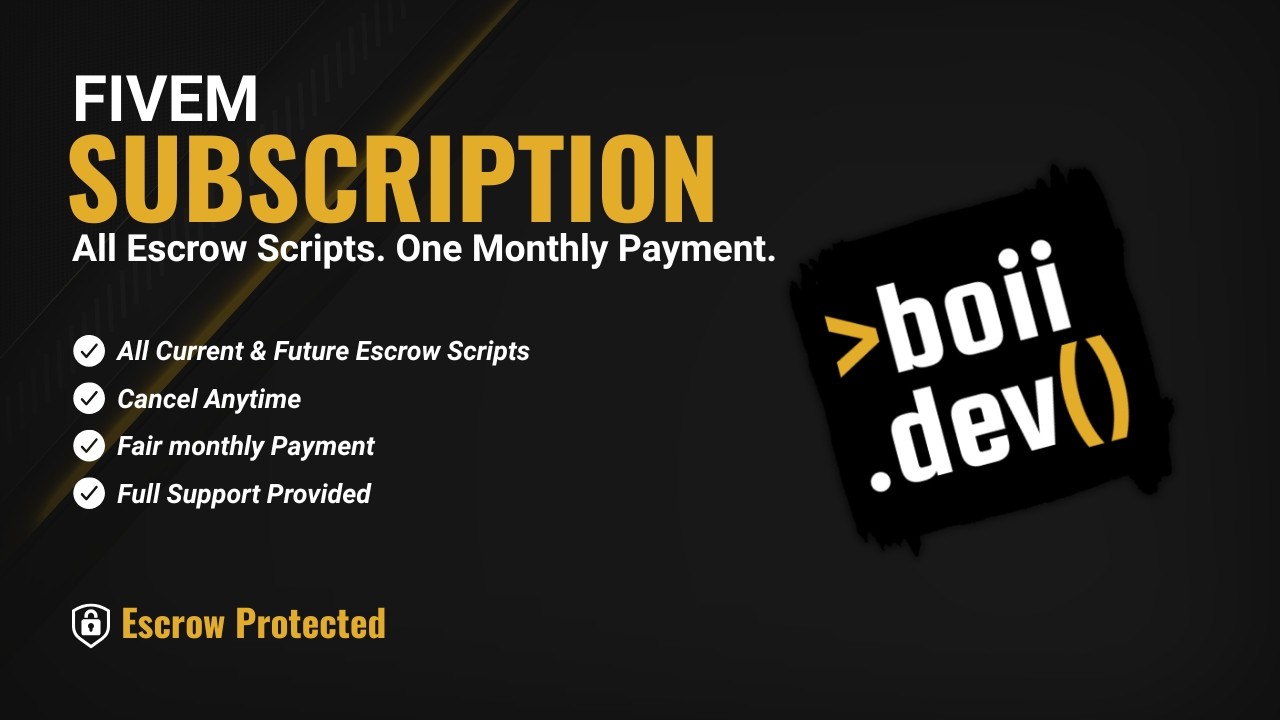 BOII Development · Script Subscription