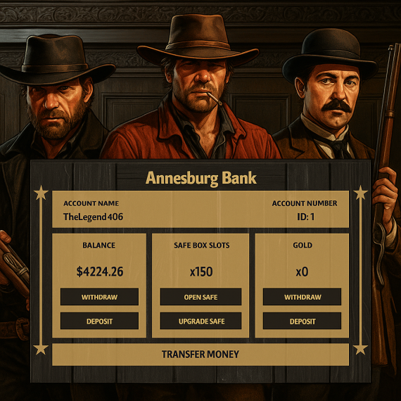 Legendary Developments · [VORP Advanced Banking System]