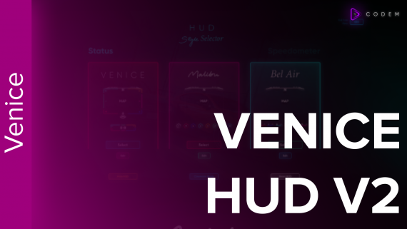 CodeM | Venice HUD v2 ESX-QB