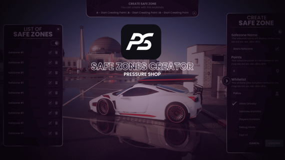 Pressure Shop | Safe Zones Creator