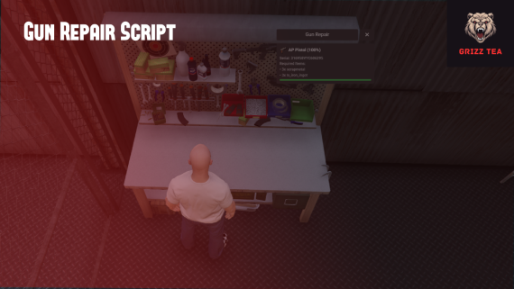 Grizz Tea · Gun Repair Script