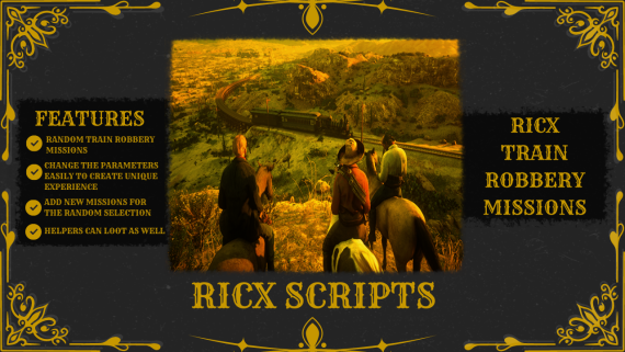 RicX RedM Scripts | Train Robbery - RedM Scripts