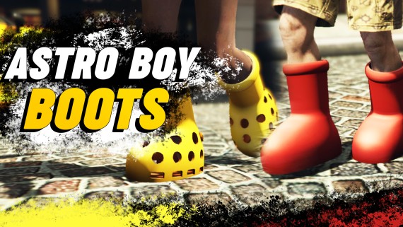 Luman · Astro Boy Boots