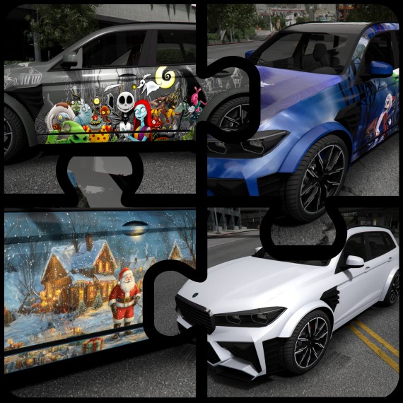 Rebla WB Christmas / CIV | FiveM Civilian Car - Realistic Vehicle | GXD ...