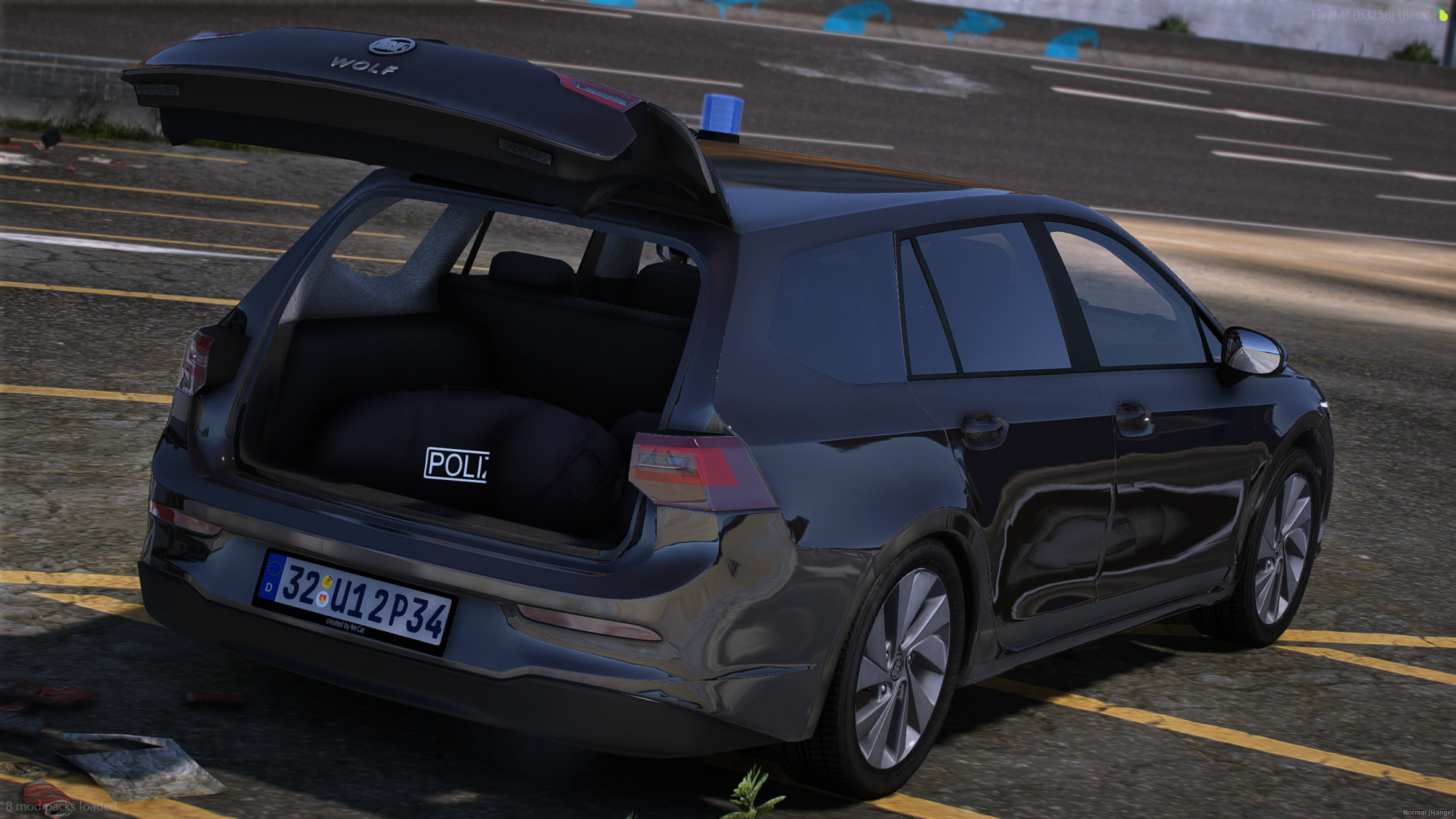 BF Wolf Variant - Zivilpolizei | MrCats Modding