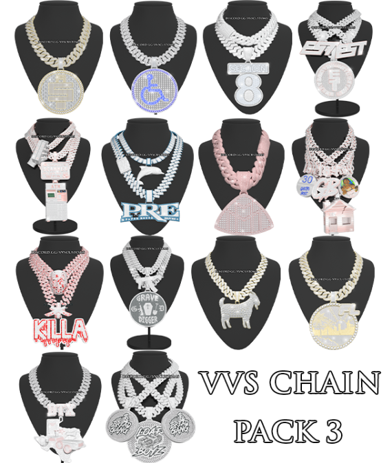VVSCUSTOMS · VVS CHAIN PACK 3