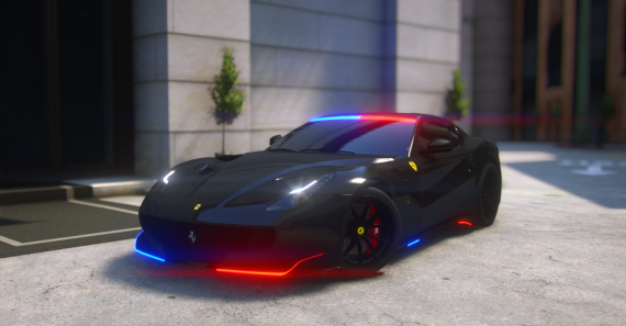 VERSUS CARS | F12 TDF Police Modern Lights [NON-ELS]