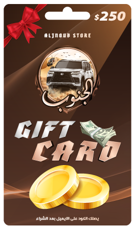 سيرفر الجنوب | GIFT CARD $250