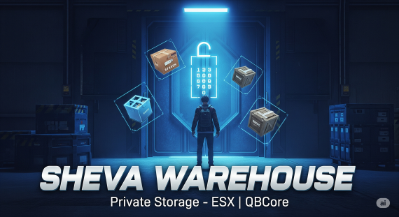 Sheva Development · Warehouse | FiveM Script | [ESX- QB] [OPEN SOURCE]
