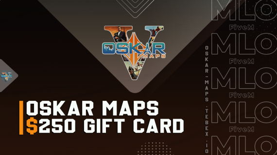 OSKAR MAPS | $250 Gift Card