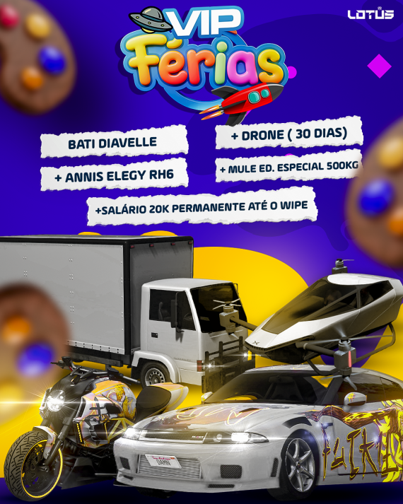 CIDADE ALTA RJ · VIP FÉRIAS