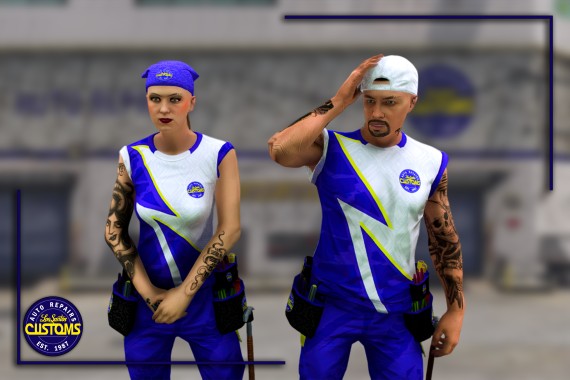 Santt's Store · Los Santos Customs Mechanic Uniform V2