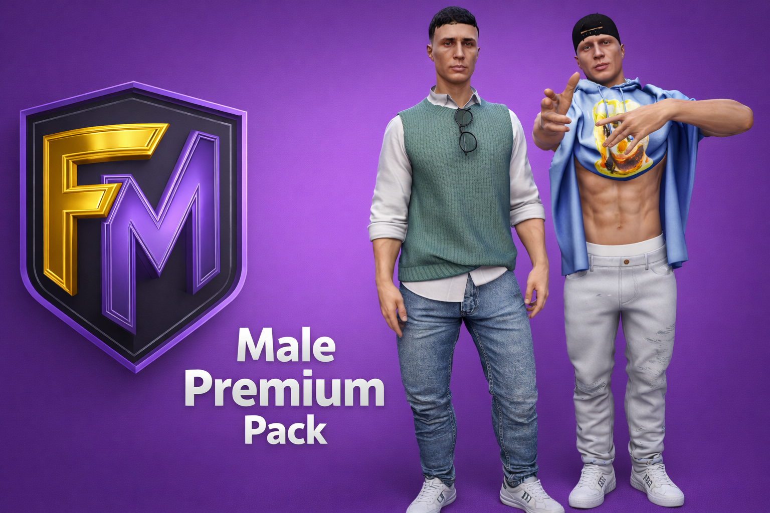 FiveMate · Premium Male Clothingpack