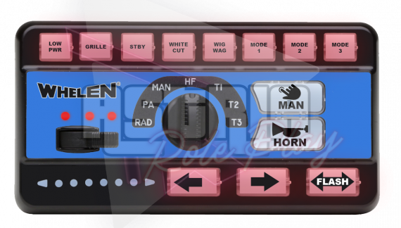 Forley Texturing · UI FOR LVC : Whelen CenCom Sapphire Light Controller ...