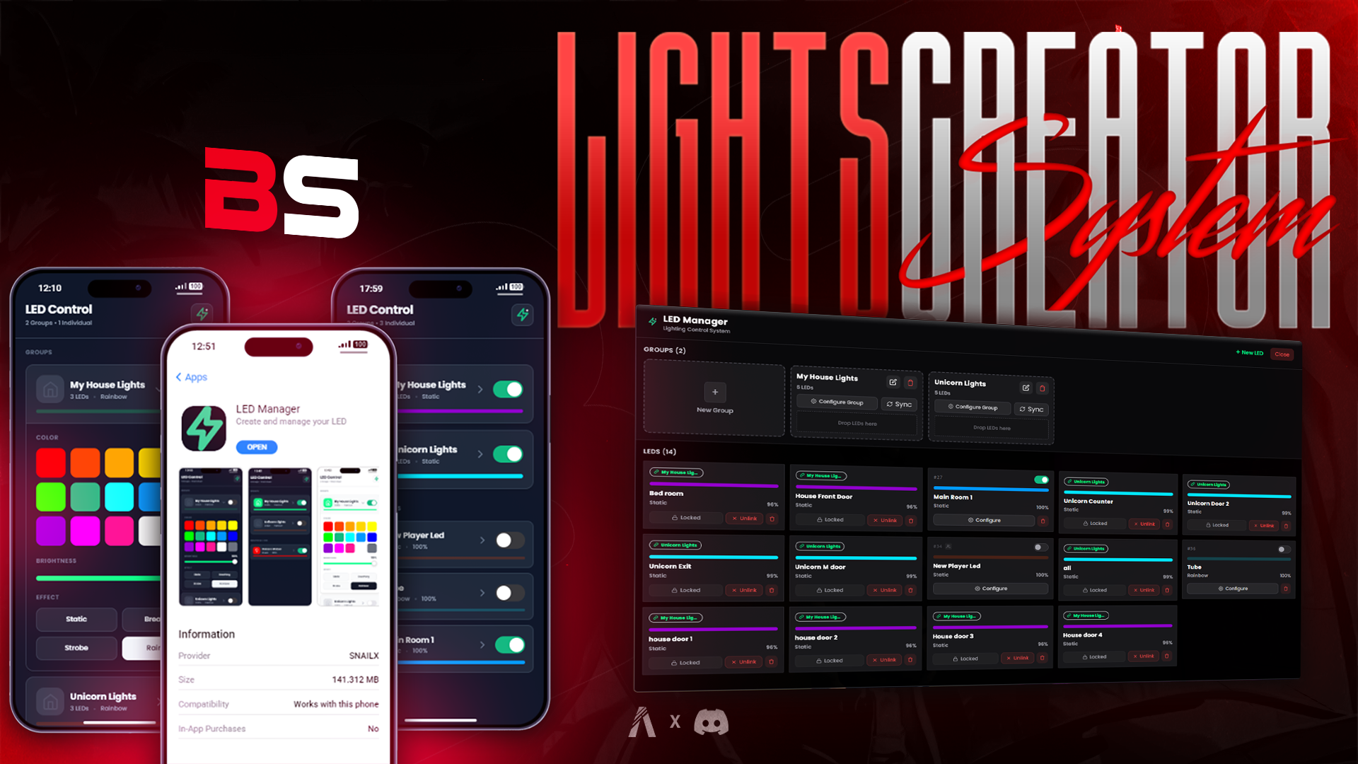 ByteStake · Lights creator