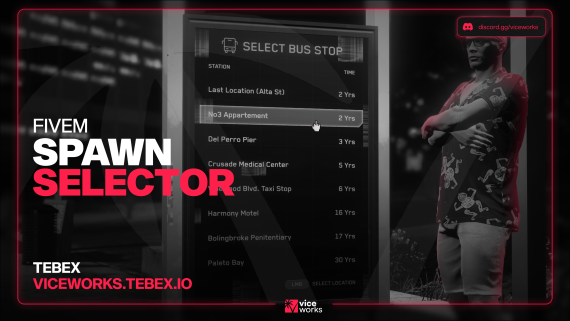 ViceWorks · Spawn Selector