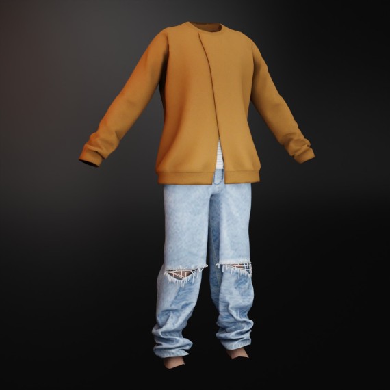 Pewe Studios Clothes · One Set