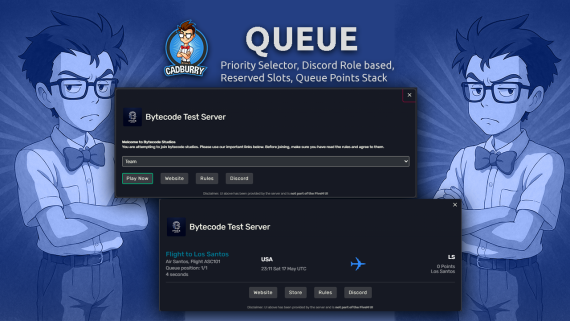 Cadburry ( Bytecode Studios ) | Queue System