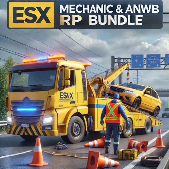 CFScripts · ESX - Mechanic & ANWB RP Bundle