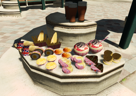 id ART Supporters Store | British Food Props