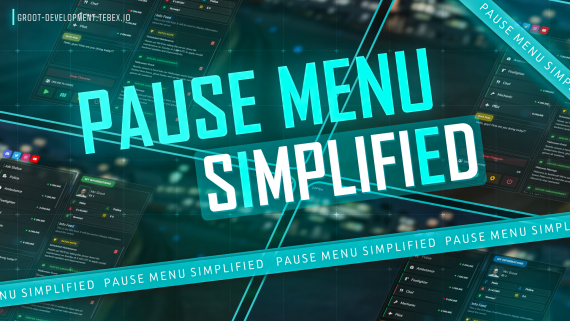Groot Development · Pause Menu Simplified