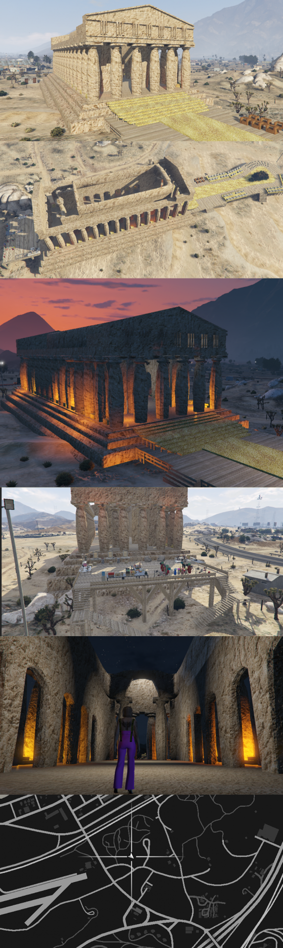 KYNDRA FIVEM MAPS AND CLOTHS STORE | Ruins of Temple Map [GTA V - FIVEM]