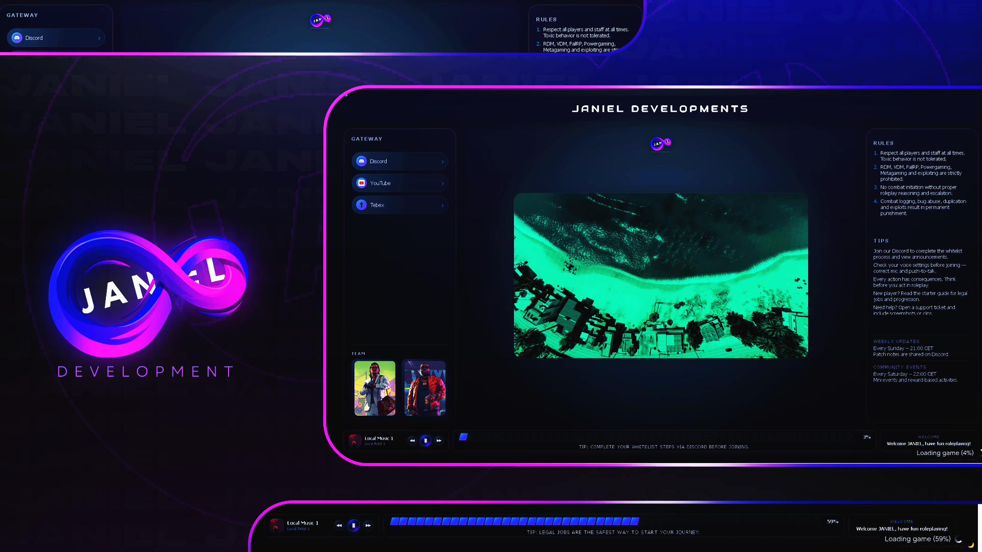 JANIEL · Loading Screen v1 [ESCROW]