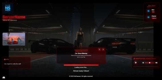 NS · Advanced Loading Screen v2