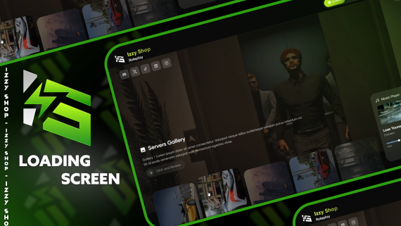 izzy Scripts · [Loading Screen V11] ESCROW QBCORE ESX QBOX