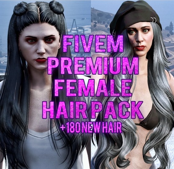 TrickGodness Development | Premium Female Hair Pack (OpenSource)