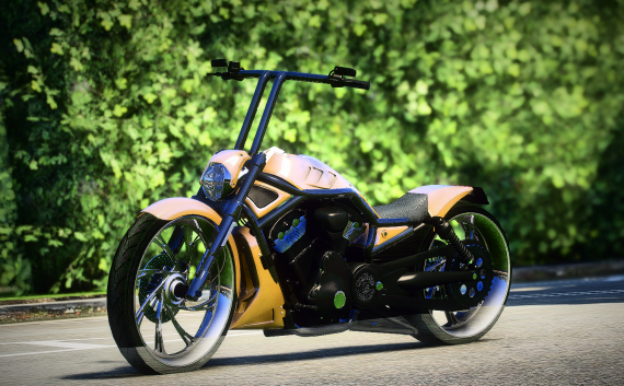 Mystimate Customs · V-ROD Style Muscle T-Bar