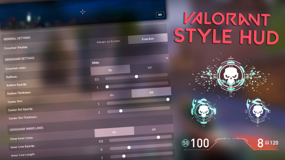Danzo · Valorant Style Hud