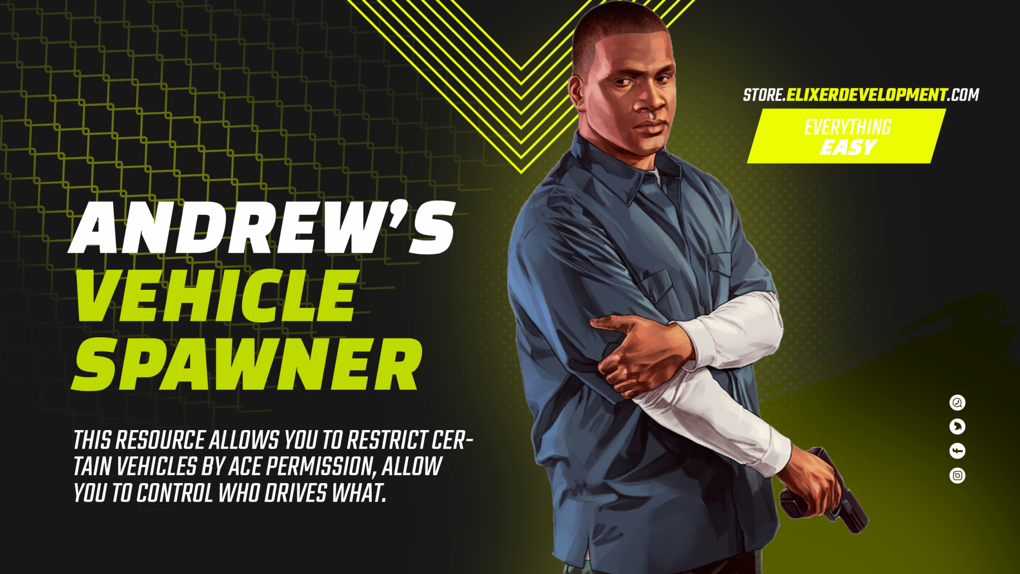 Elixer Development Group · Andrew's Vehicle Spawner