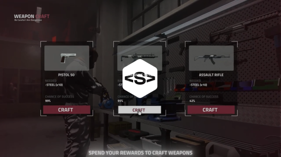 Sotek development · Weapon Craft