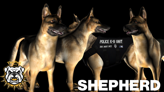 The Peds Store · PD Shepherd (Addon Ped)