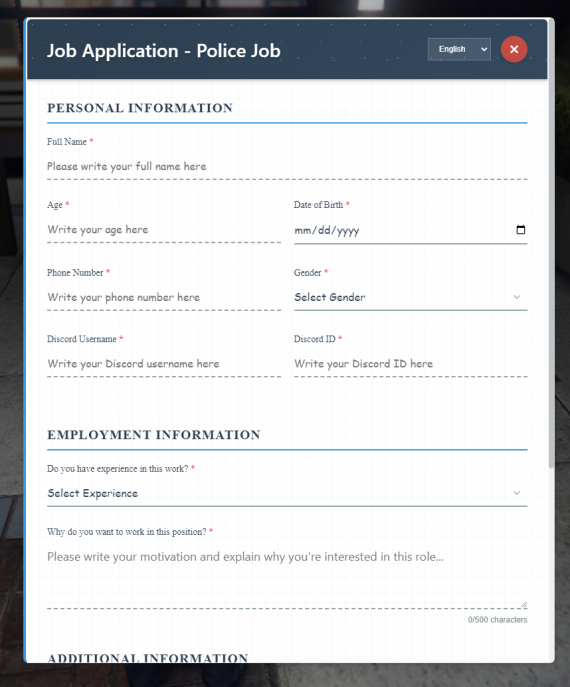 Tshentrotech · Tech Application - Job Application System