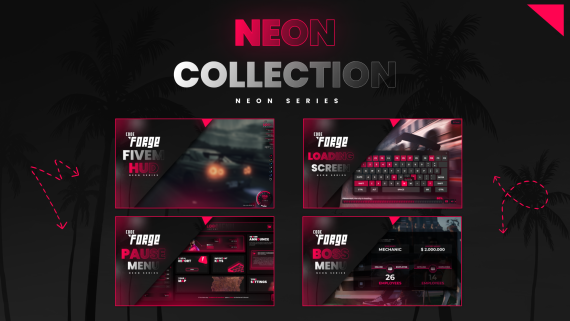 [ESX/QB] ALL Neon Series (ONE PAY)
