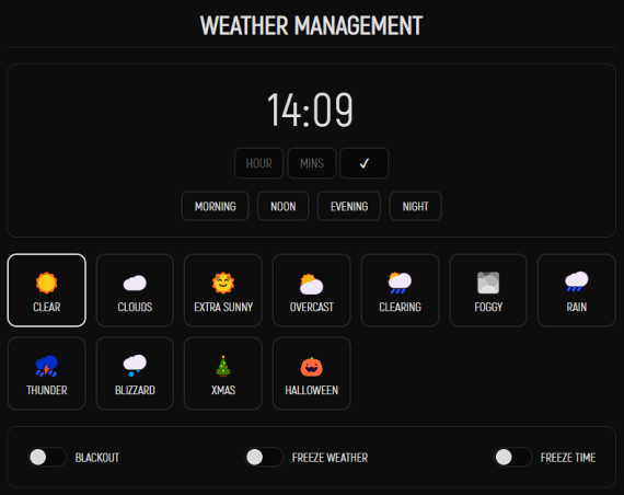 Randolio Scripts | Weather Sync [QB/QBX/ESX]